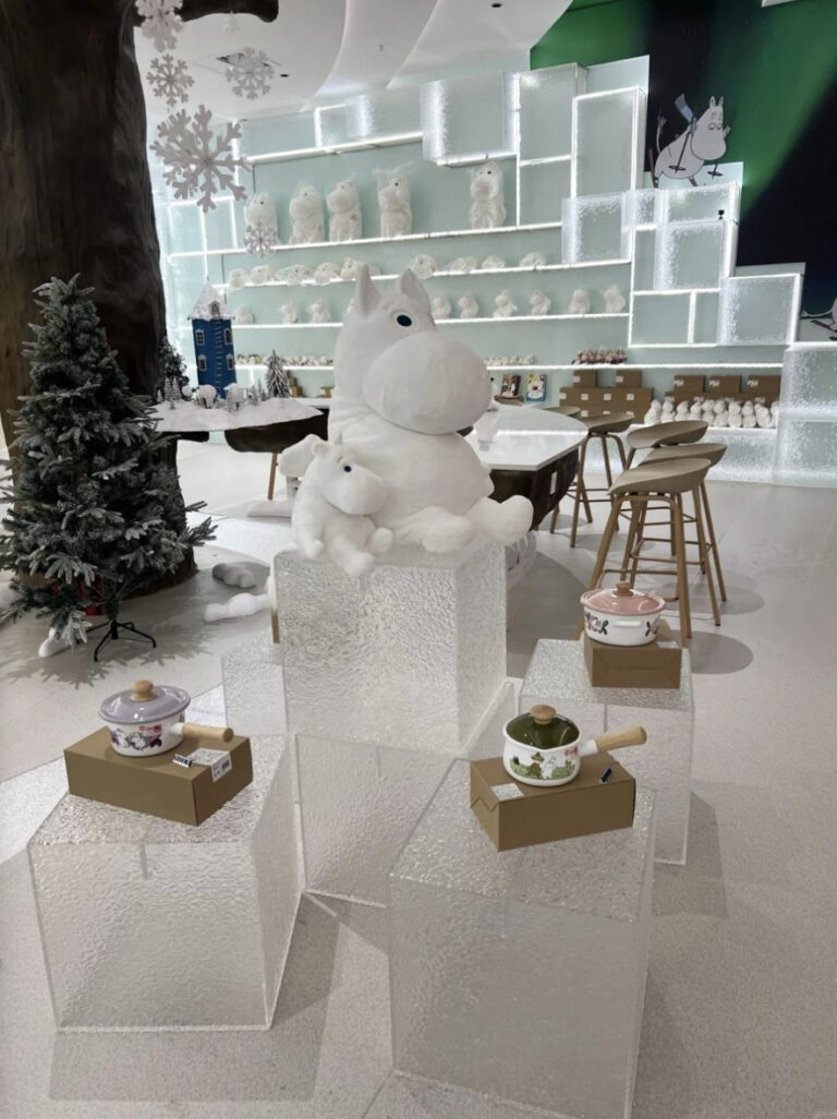 A new winter-themed Moomin café has opened in Shenzhen, China - Rights & Brands